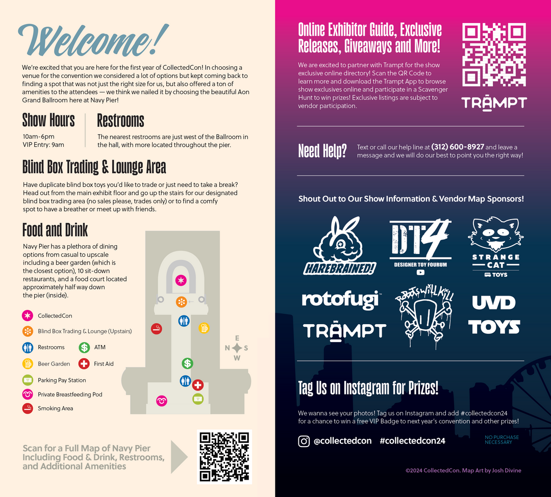 Map and Schedule – CollectedCon